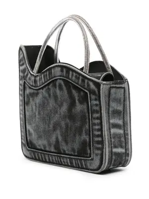LE SILLA Ivy Distressed Denim Mini Bag