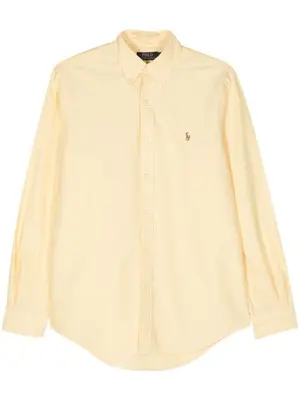 Polo Ralph Lauren Polo Pony-motif Cotton Shirt - Yellow