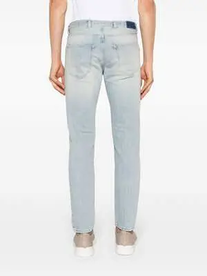 Eleventy Stonewashed Straight Leg Jeans