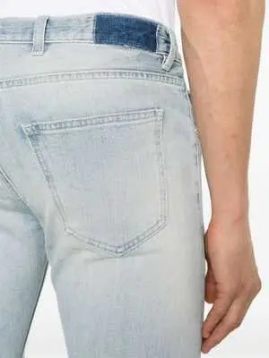 Eleventy Stonewashed Straight Leg Jeans