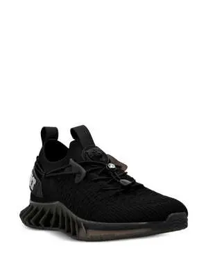PLEIN SPORT Runner Knitted Sneakers - Black
