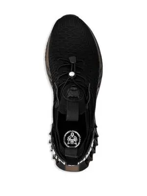PLEIN SPORT Runner Knitted Sneakers - Black