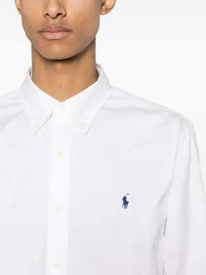 Polo Ralph Lauren Polo Pony Cotton Shirt - White