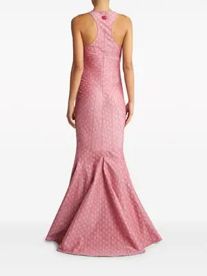 Etro Patterned-jacquard Cotton Gown