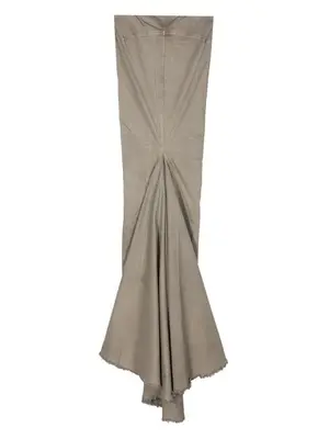 Rick Owens Al Pilar Denim Skirt