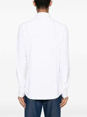 Hugo Classic-collar Slim-cut Shirt - White