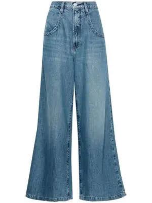 FRAME Skater High-rise Wide-leg Jeans
