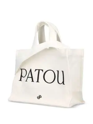 Patou Small Canvas Tote