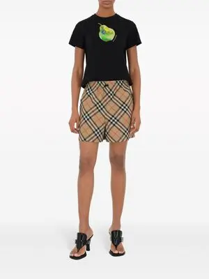 Burberry Vintage Check-print Shorts - Neutrals