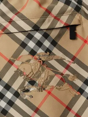 Burberry Vintage Check-print Shorts - Neutrals