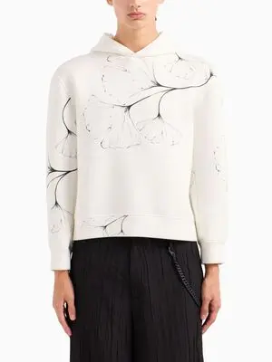 Emporio Armani Graphic Print Hoodie