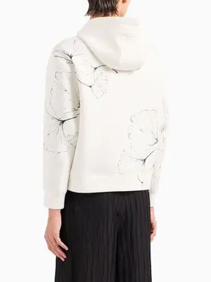 Emporio Armani Graphic Print Hoodie