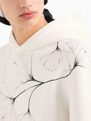 Emporio Armani Graphic Print Hoodie