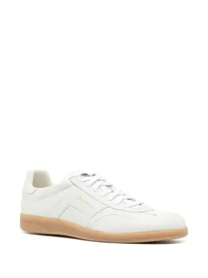 Santoni Low-top Leather Sneakers