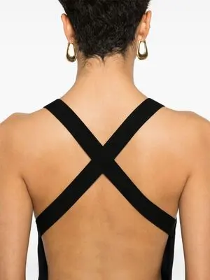 Gauchère Sleeveless Midi Dress