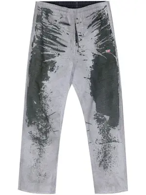 DIESEL® D-lab Track Straight-leg Jeans