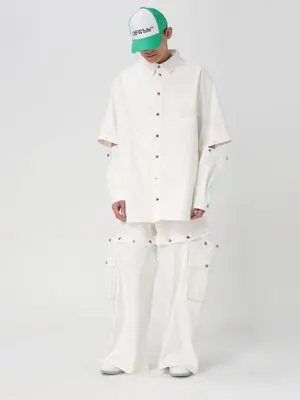 Off-White Industrial Belt" Cargo Jeans
