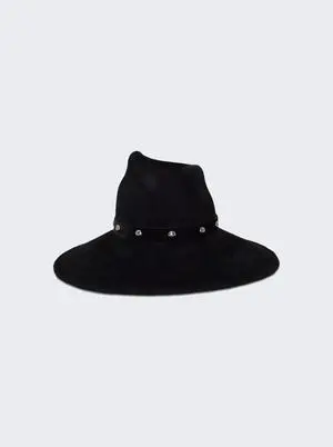 GIGI BURRIS MILLINERY Drake Hat - Black