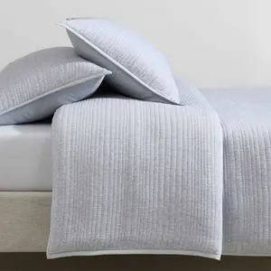 Calvin Klein Modern Ribbed Jersey 3 Piece Duvet Cover Set