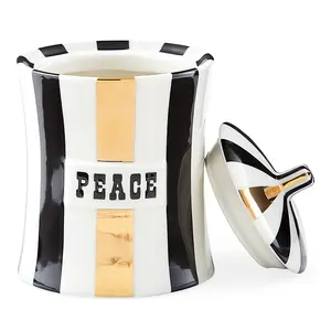 Jonathan Adler Peace Vice Canister - Open Misce