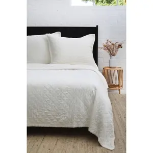 POM POM AT HOME Monaco Coverlet - Ivory
