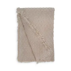 POM POM AT HOME Delphine Throw - Taupe