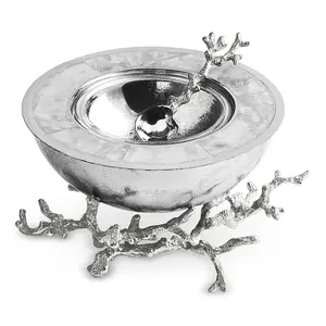 Michael Aram Ocean Reef Caviar Set - Silver