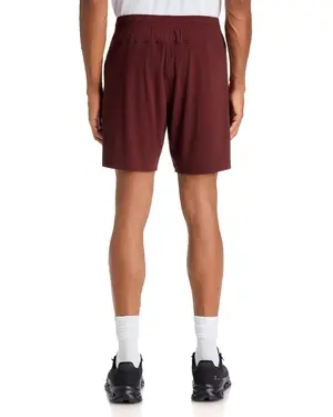 RHONE Pursuit 7" Drawstring Shorts - Cherry Bark