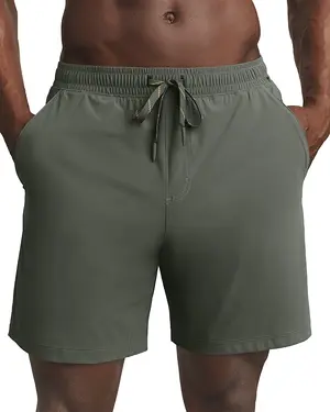 RHONE Pursuit 7" Drawstring Shorts - Olive Shadow