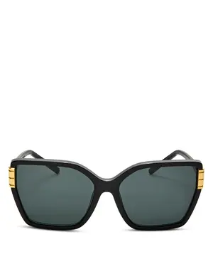 Tory Burch Flat Eleanor Square Sunglasses
