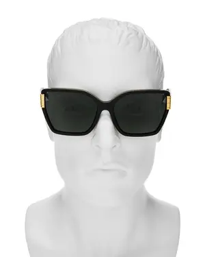Tory Burch Flat Eleanor Square Sunglasses