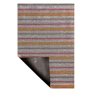 CHILEWICH Ribbon Stripe Shag Floor Mat, 36 X 60 - Bon Bon