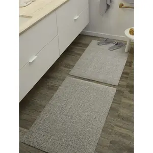 CHILEWICH Solid Shag Utility Mat, 24 X 36 - Snow