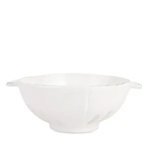 VIETRI Lastra Colander - White