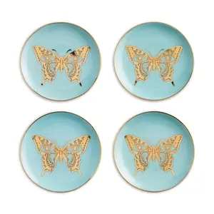 Jonathan Adler Mariposa Butterfly Coasters, Set Of 4