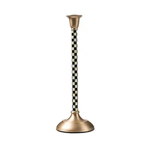 MACKENZIE-CHILDS Courtly Check Candlestick, Large - Multi