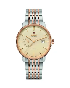 RADO Coupole Classic Power Reserve 41mm Watch - Beige/two Tone