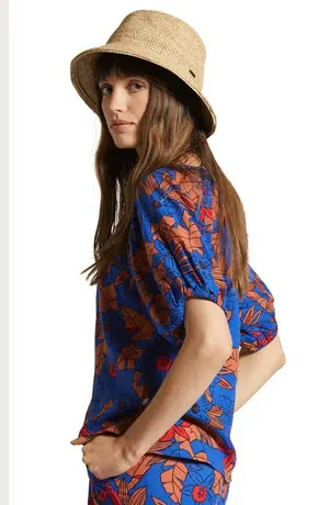 Brixton Ellee Packable Bucket Hat - Tan