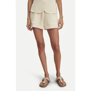 Varley Atrium High-waist Shorts - Pristine