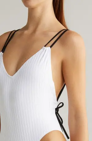 Solid & Striped Lynn Rib One-piece Swimsuit