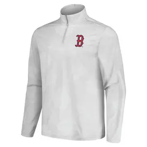 Tommy Bahama Boston Red Sox Delray Frond Islandzone Half-zip Jacket