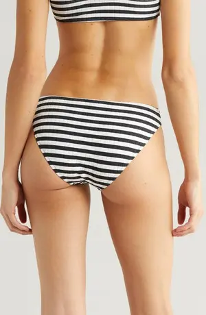 Solid & Striped Elle Stripe Bikini Bottom