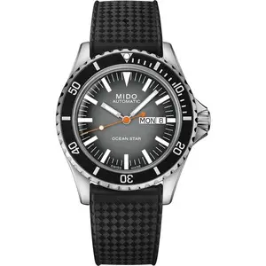 MIDO Ocean Star Tribute Gradient Strap Watch - Grey Gradient