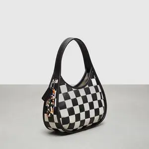 COACHTOPIA Ergo Shoulder Bag In Upcrafted Leather - Black/chalk
