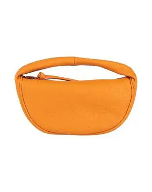 By Far BY FAR Hobo Bag In Pebbled Leather Mandarin