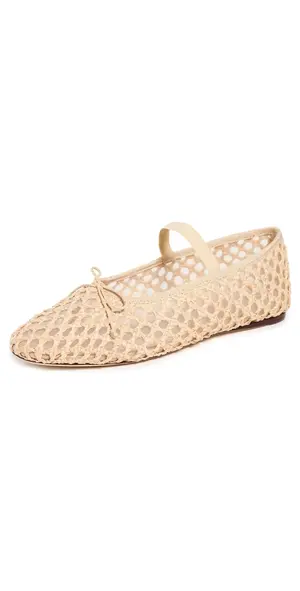 Loeffler Randall Raffia Flats For Women