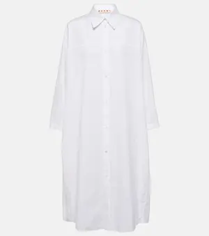 Cotton Poplin Shirt Dresses