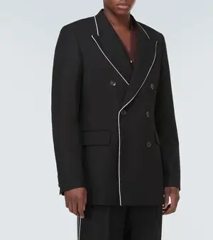 WALES BONNER Rise Double-breasted Blazer
