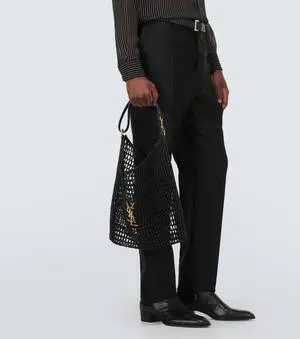 Saint Laurent Oxalis Mesh Shoulder Bag