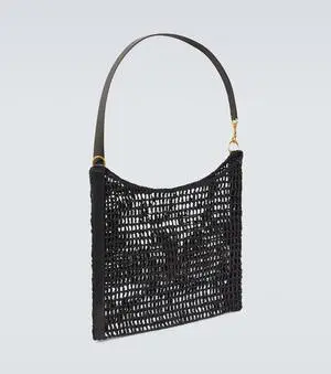Saint Laurent Oxalis Mesh Shoulder Bag